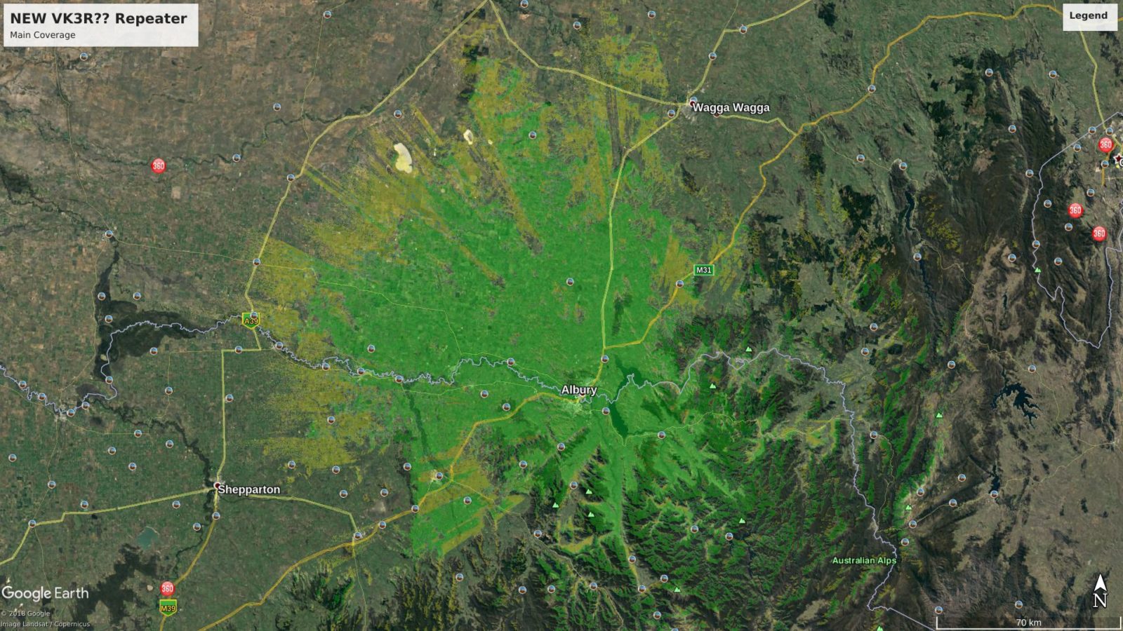 New Repeater site – North East Victoria Amateur Radio Club Inc